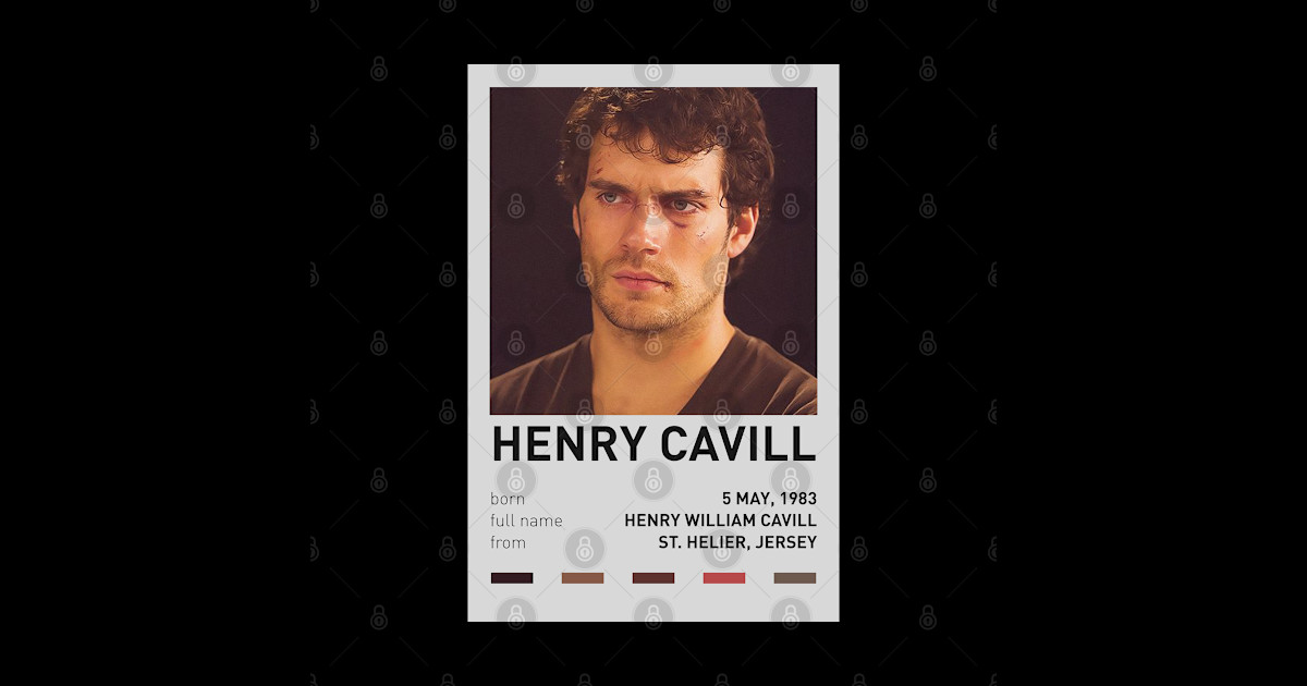 Henry Cavill - Henry Cavill - Sticker | TeePublic