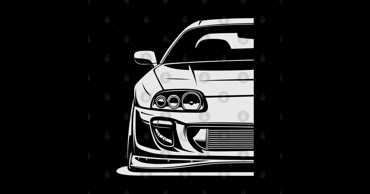 JDM Supra mk 4 - Supra 2jz - Sticker | TeePublic