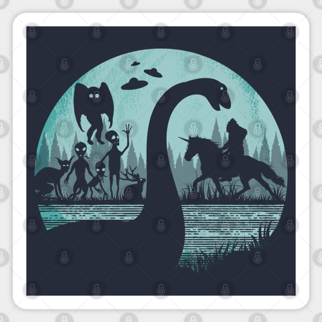 Cryptids - Cryptids - Sticker | TeePublic