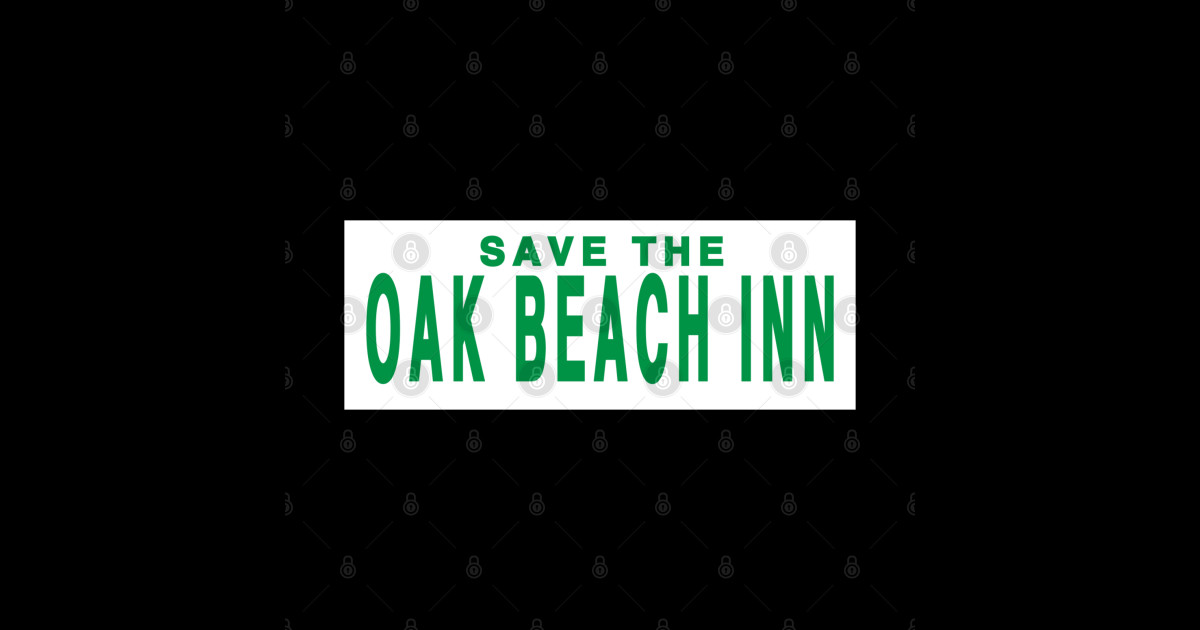 Save The Oak Beach Inn - Long Island - Sticker | TeePublic