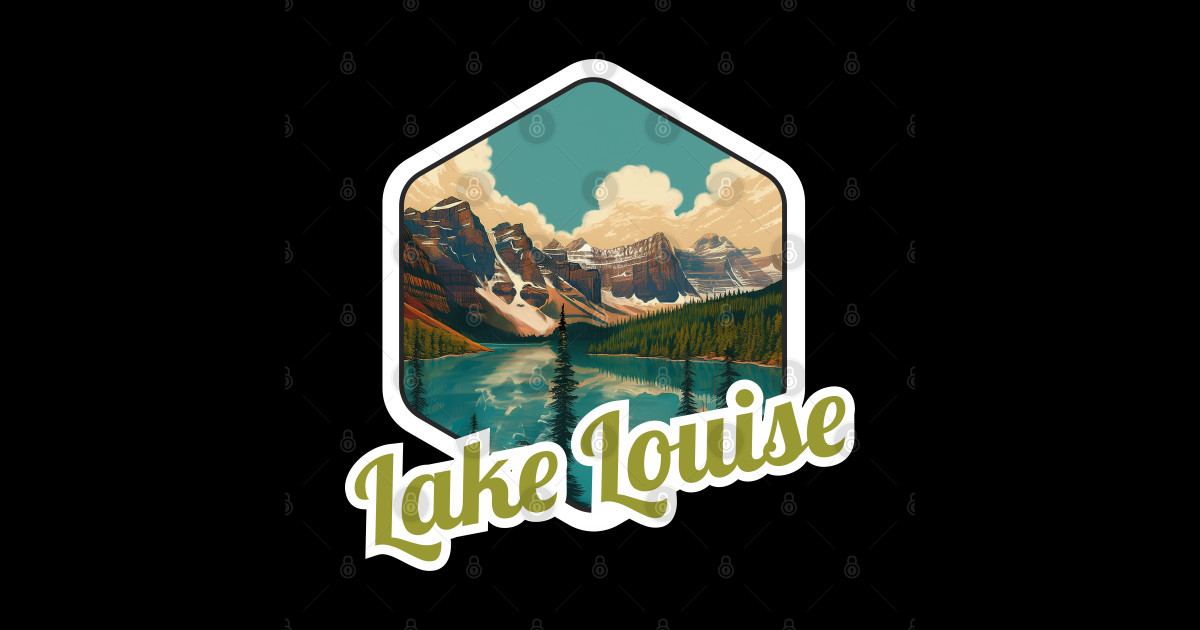 Lake Louise - Lake Louise - Sticker | TeePublic