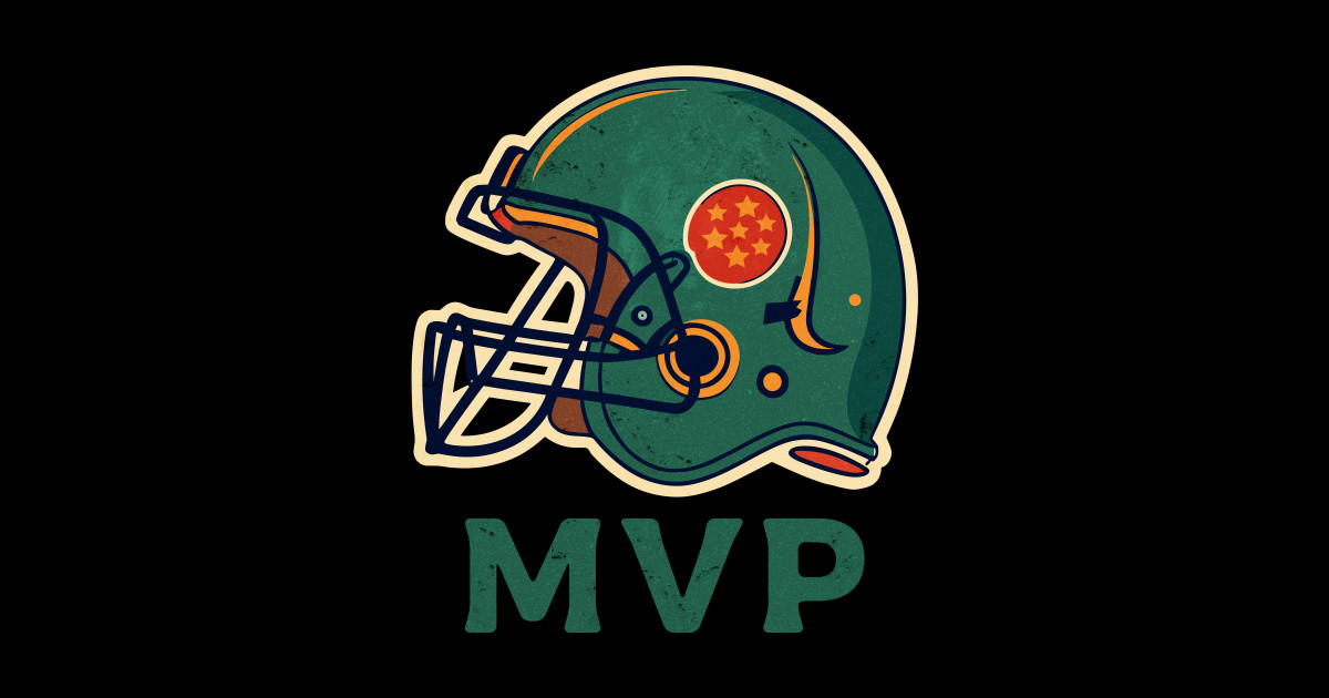 vintage mvp football helmet - Mvp - Sticker | TeePublic