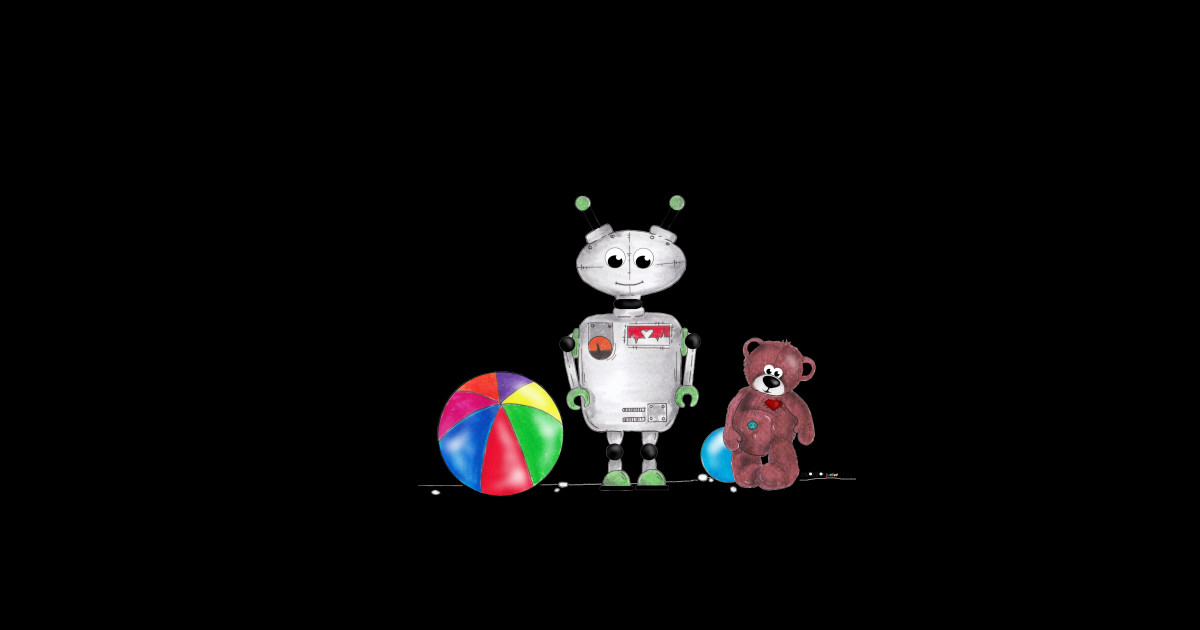 ROBI the ROBOT - Robot - Sticker | TeePublic