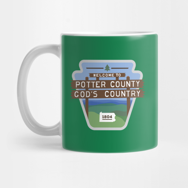 Potter County PA - Pennsylvania - Mug | TeePublic