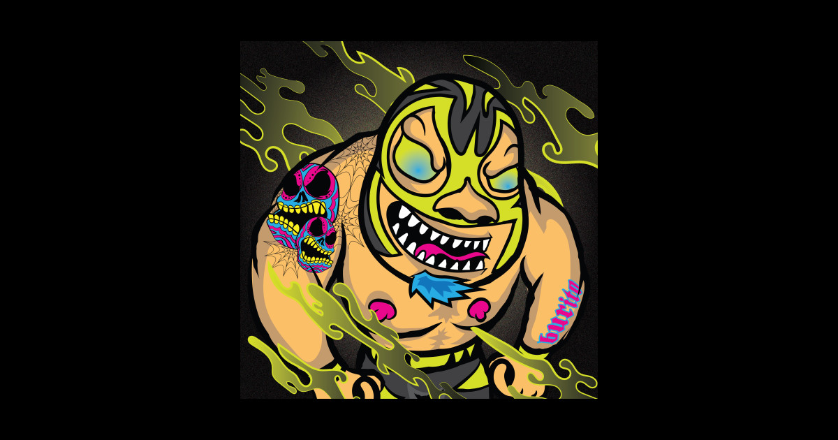 LUCHA SLIME - Lucha - Sticker | TeePublic