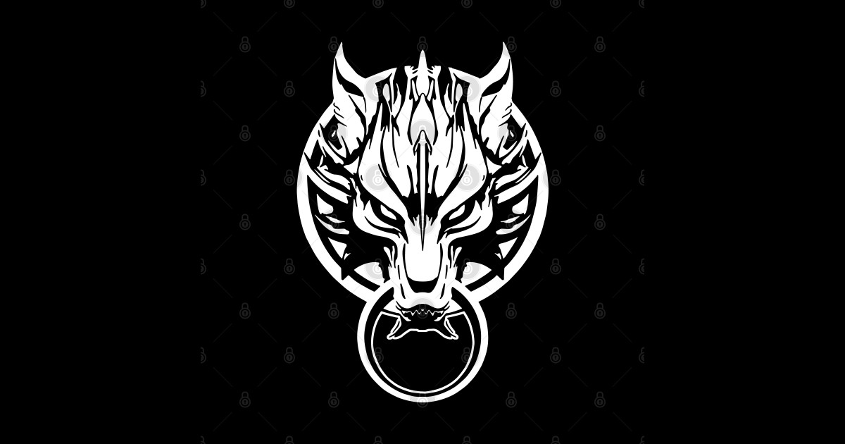 Fenrir - Final Fantasy 7 - Sticker | TeePublic