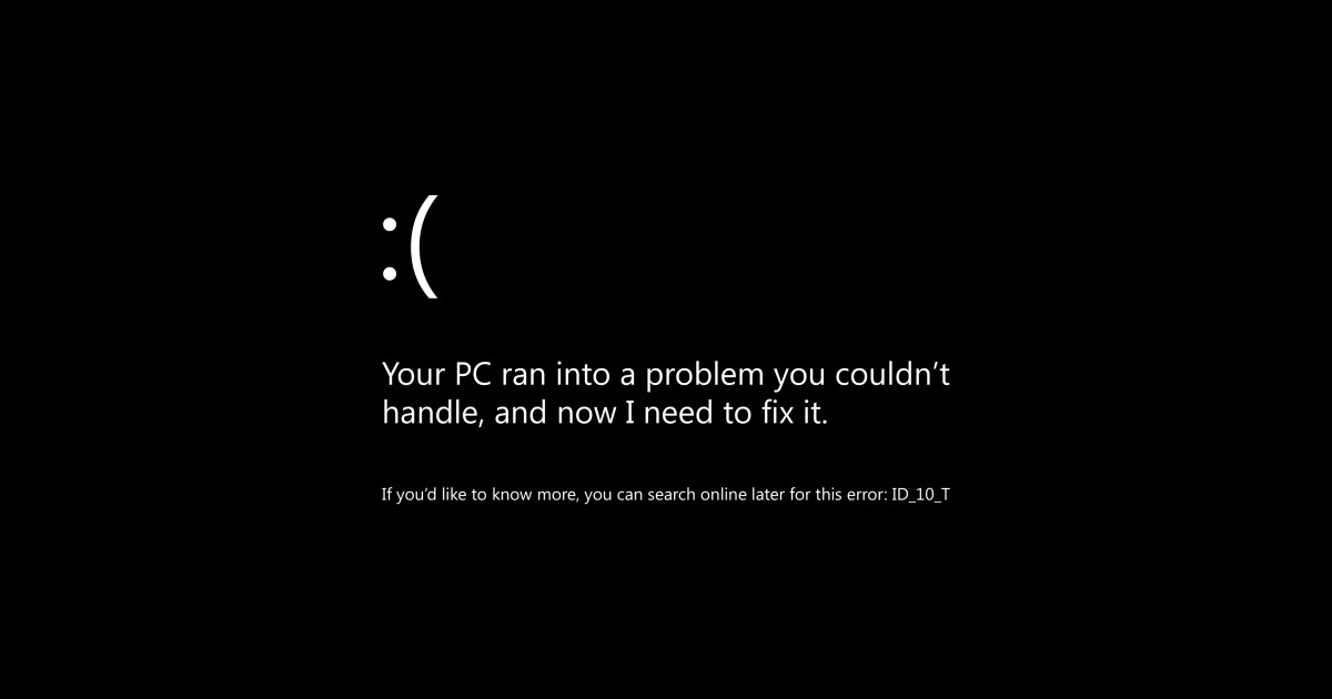 Error Code: ID_10_T - Tech Support - Phone Case | TeePublic