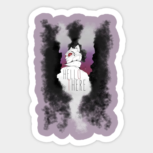 HELLo tHERE - Video Games - Sticker | TeePublic