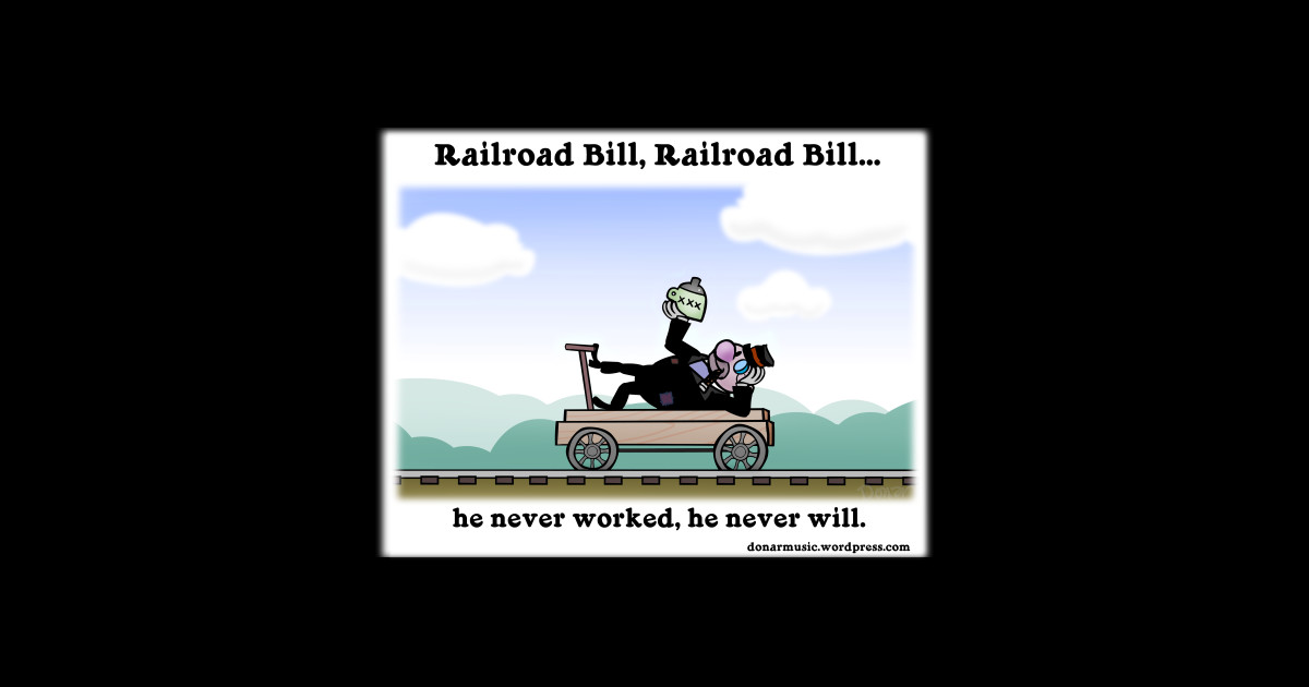 Railroad Bill - Railroad - Sticker | TeePublic