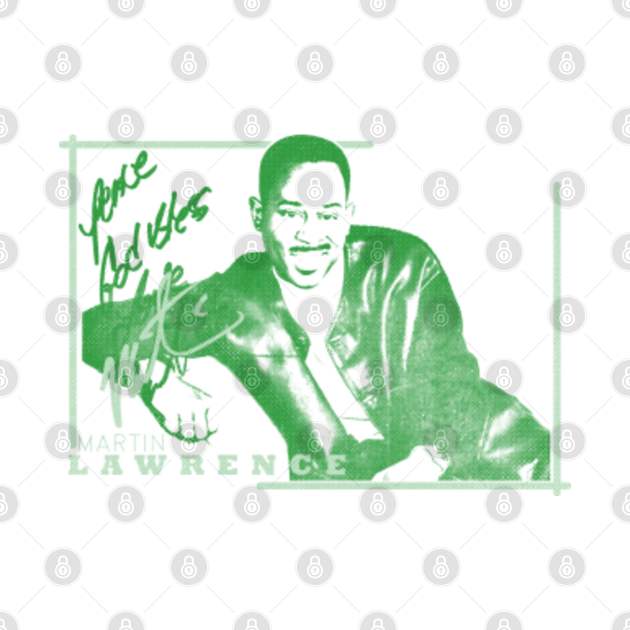 Lawrence with-signature-vintage - Martin Lawrence Vintage - T-Shirt ...