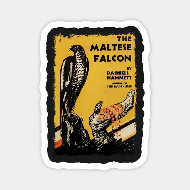 The Maltese Falcon 1929 First Edition - Maltese Falcon - Magnet | TeePublic
