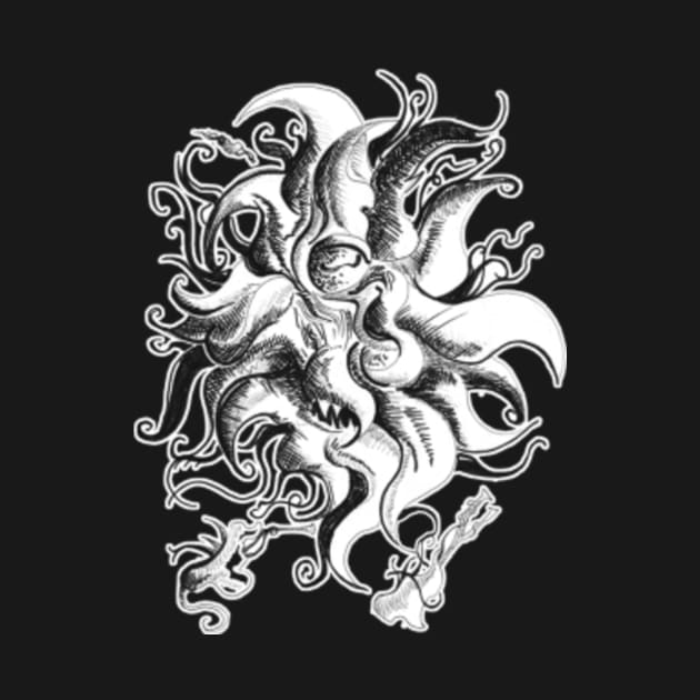 Azathoth ink sketch - Lovecraftian inspired art and designs - Azathoth ...