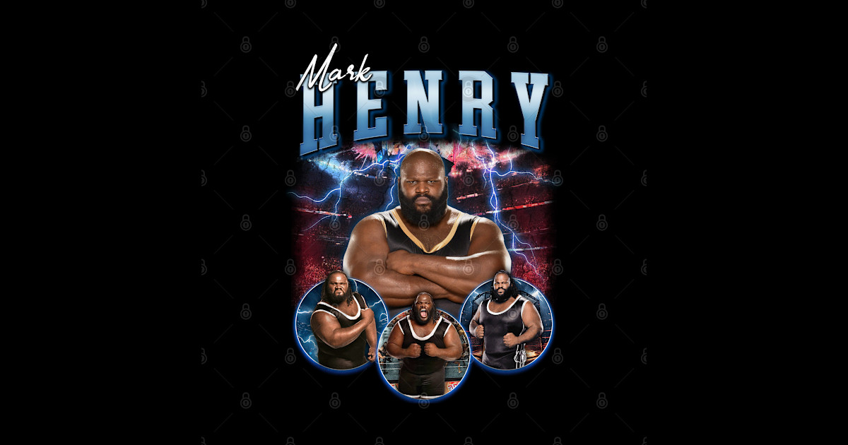 Mark Henry - Wrestler - Sticker | TeePublic