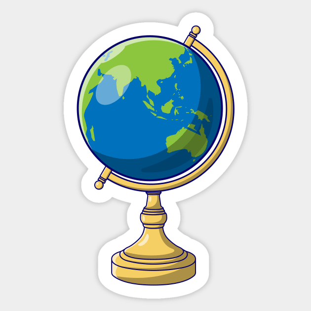 Globe - Globe - Sticker | TeePublic