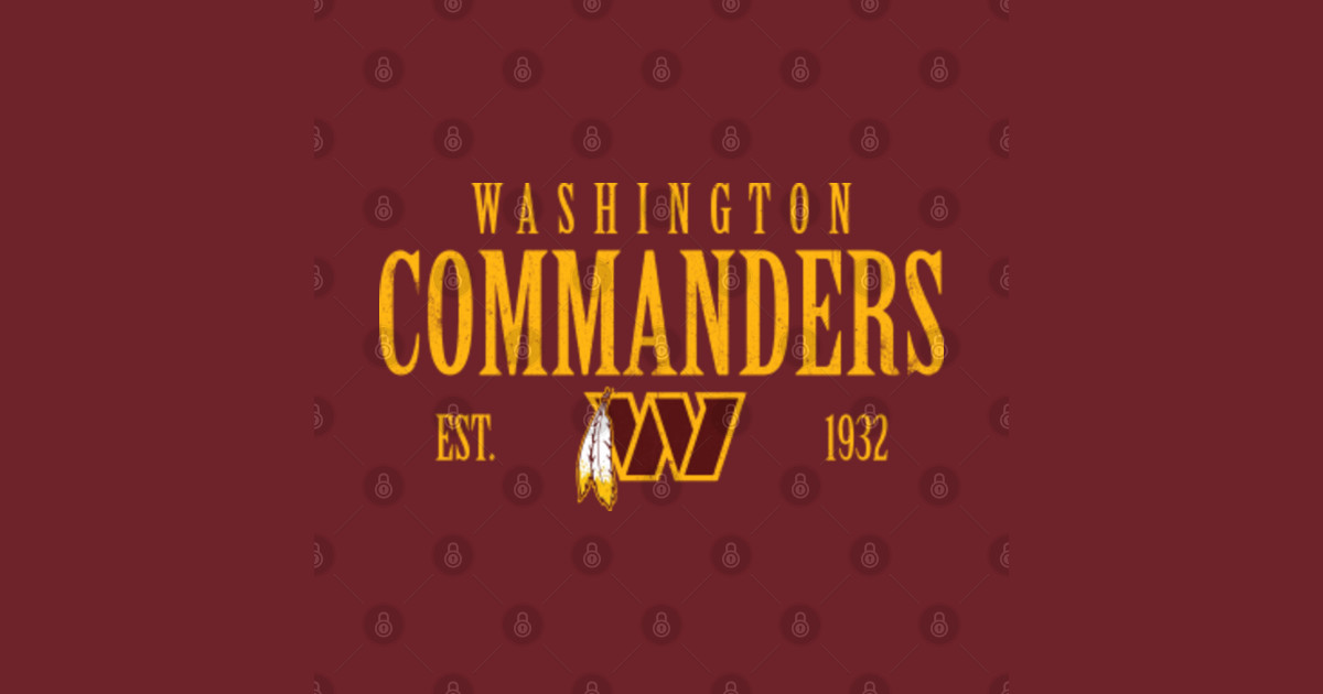 Washington-Commanders V.3 - Washington Commanders - T-Shirt | TeePublic