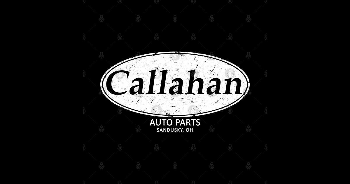 Callahan Auto (White - Worn) [Rx-tp] - Callahan Auto - Sticker | TeePublic