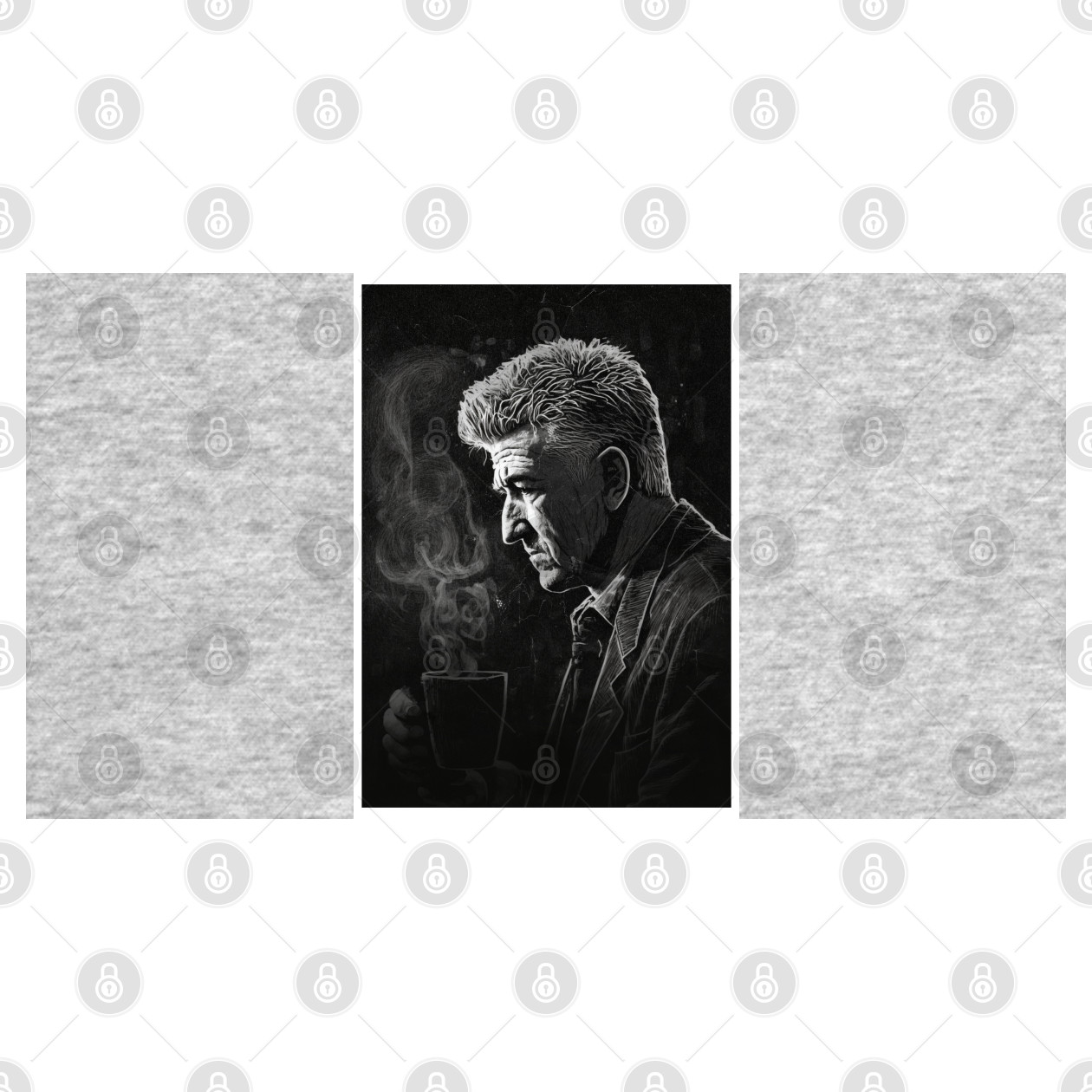 David Lynch - Damn Fine Cup of Coffee - David Lynch - Baseball T-Shirt ...