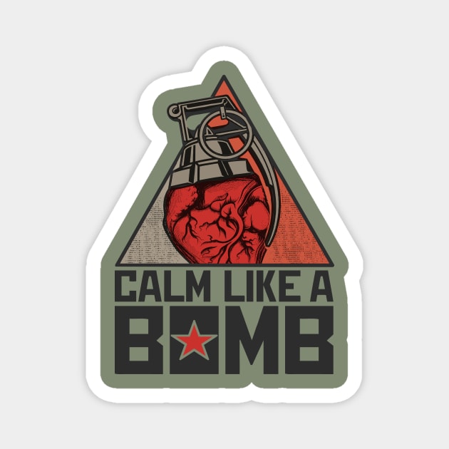 Calm Like a Bomb - Rage Against The Machine - Magnet | TeePublic
