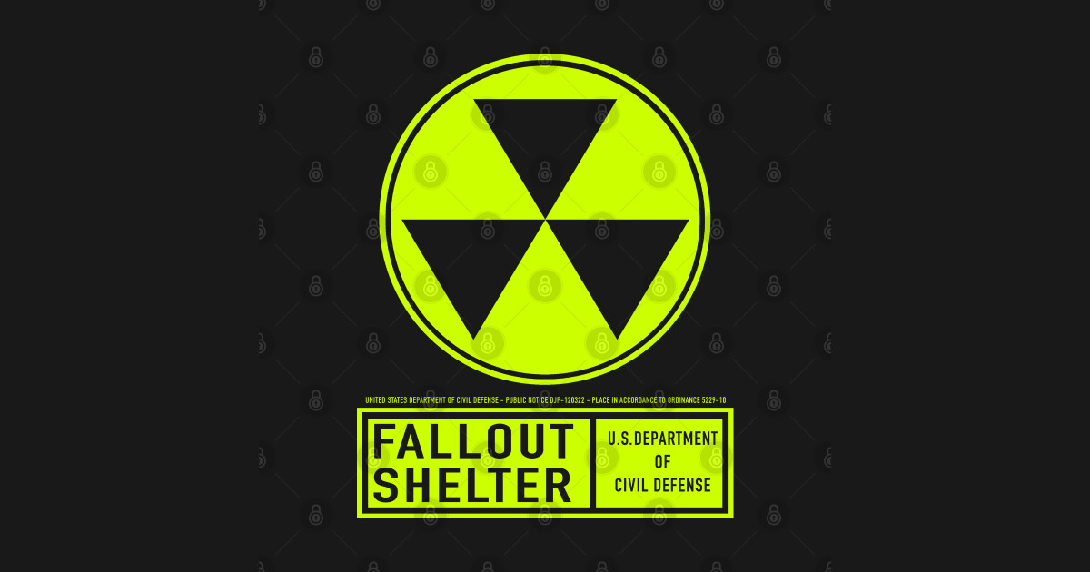 Slime Green Fallout Shelter - Fallout Shelter - T-Shirt | TeePublic