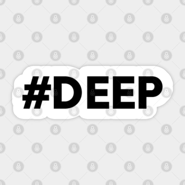 #deep - Bo Burnham - Sticker | TeePublic