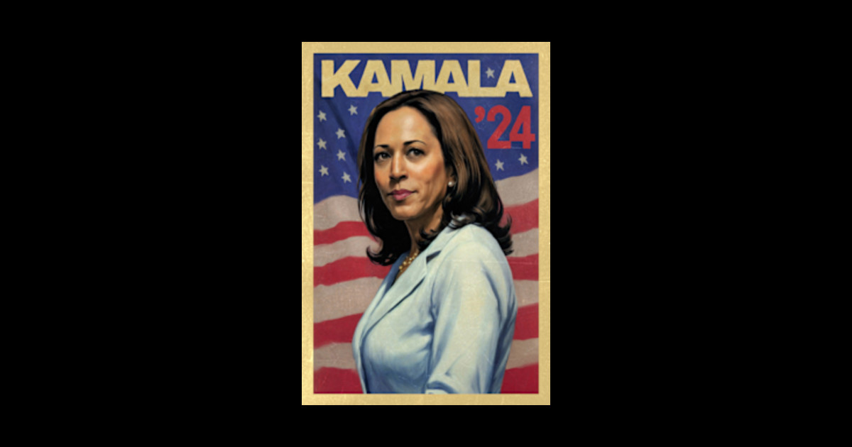 Kamala Harris 2024 - Retro - Posters and Art Prints | TeePublic