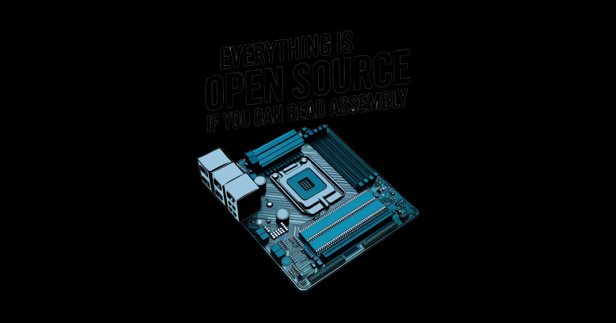 Everything Is Open Source If You Can Read Assembly - Funny Everything ...
