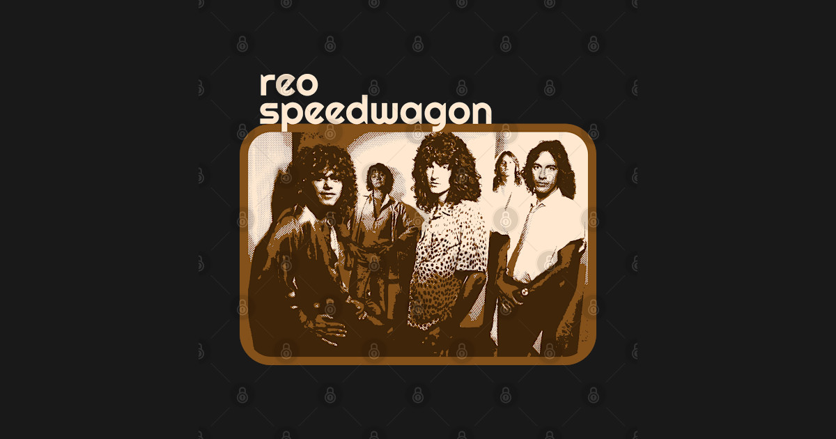 Reo Speedwagon Vintage - Reo Speedwagon - T-Shirt | TeePublic