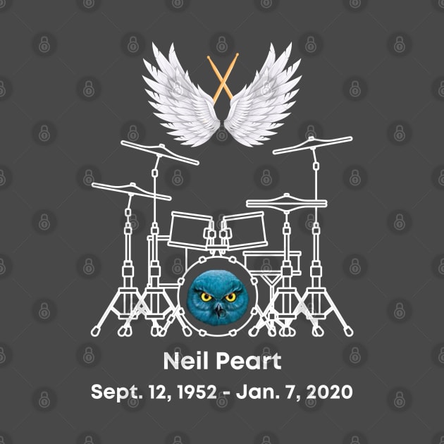 Neil Peart Tribute - Neil Peart - T-Shirt | TeePublic