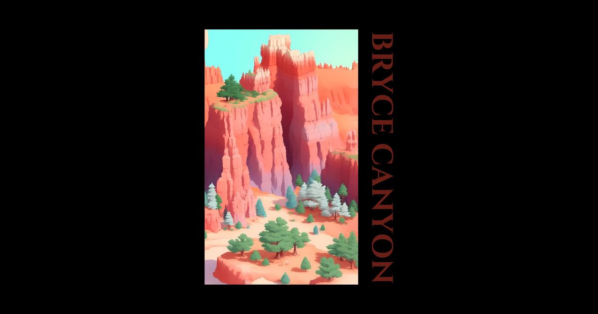 bryce canyon national park - Bryce Canyon National Park - Posters and Art Prints | TeePublic