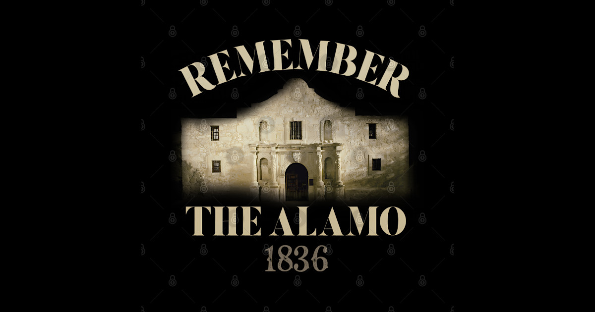 Remember The Alamo History Alamo - Alamo History - Sticker | TeePublic
