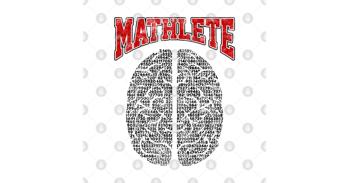 Mathlete Logo - Mathlete - T-Shirt | TeePublic