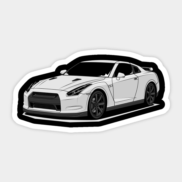 jdm gtr r35 legend 1 - Nissan Gtr - Sticker | TeePublic