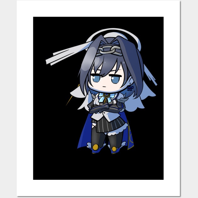 Chibi Ouro Kronii - Hololive - Hololive - Posters and Art Prints ...