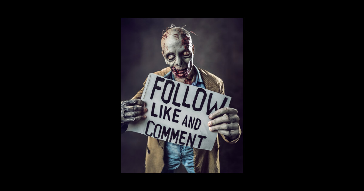 Social Media Influencer Zombie - The Digital Apocalypse - Zombie Gift ...