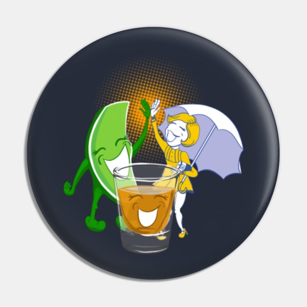 A Perfect Team - Tequila - Pin | TeePublic