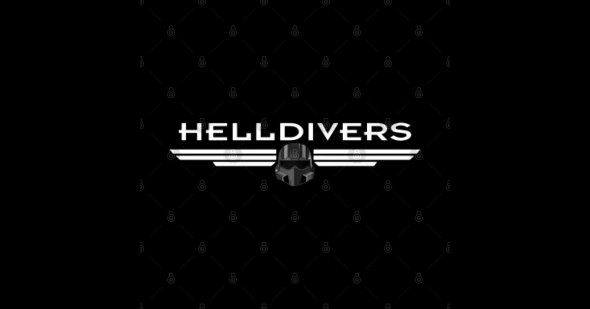 Helldivers helmet - Helldivers - Sticker | TeePublic