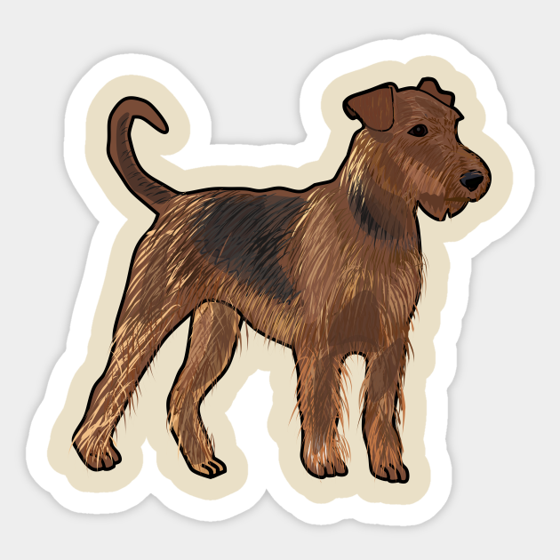 Airedale terrier dog cartoon illustration - Airedale Terrier Dog ...