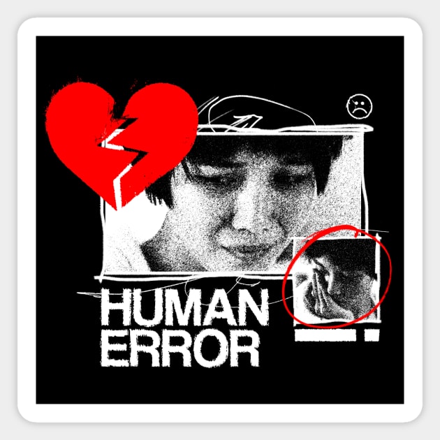 Human Error Design - Gothic Art - Sticker | TeePublic