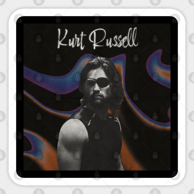 Kurt Russell - Kurt Russell - Sticker | TeePublic