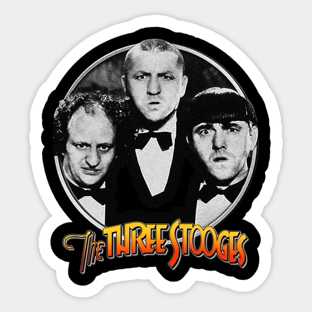 The Three Stooges - The Three Stooges - Sticker | TeePublic