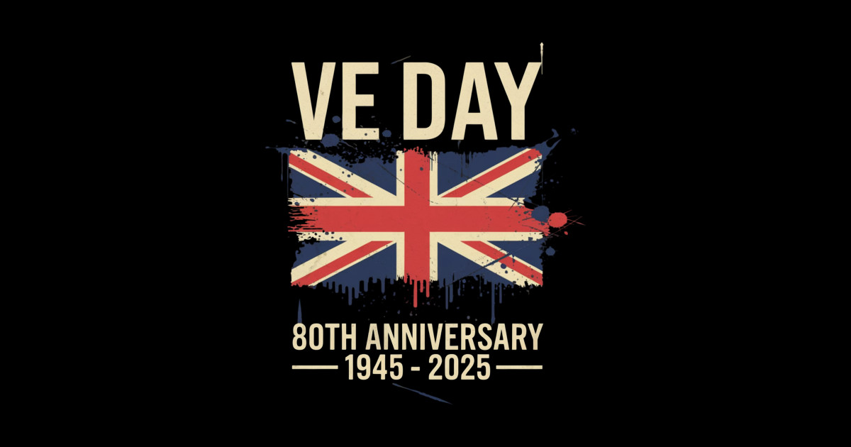 VE Day Flag 80th Anniversary VE Day 80th Commemoration - Ve Day ...