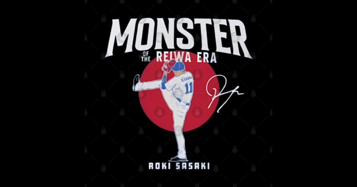 Monster of the Reiwa Era_Roki Sasaki - Roki Sasaki - Sticker | TeePublic
