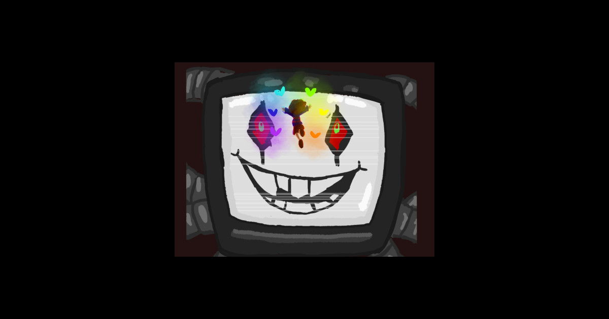 Omega Flowey Boss Fight - Undertale Fanart - Sticker | TeePublic