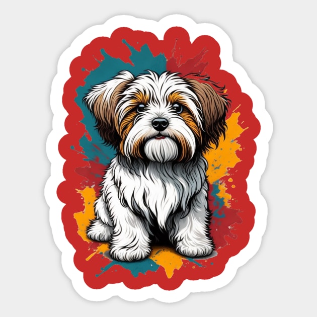 cute puppy - Puppy Lover - Sticker | TeePublic