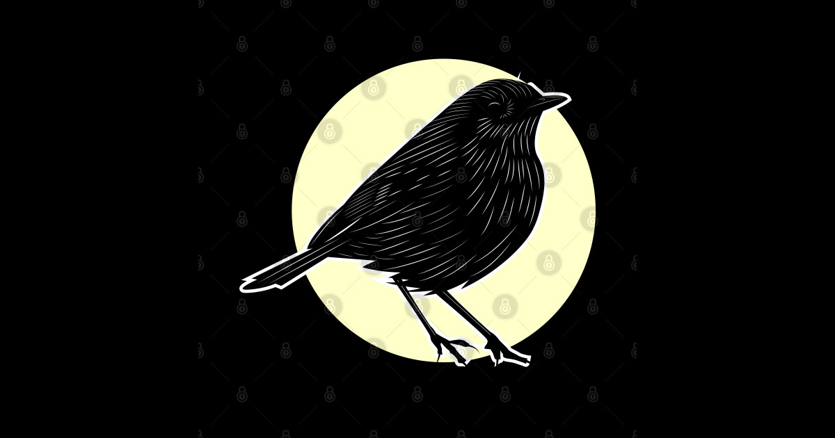 Small Bird Design - Bird - Sticker | TeePublic