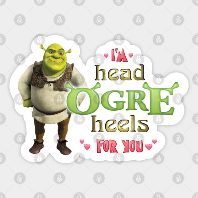 Ogre Meme - Ogre - Sticker | TeePublic