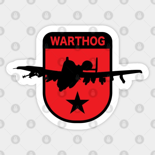 A-10 Warthog - Usaf A10 Thunderbolt 2 - Sticker | TeePublic