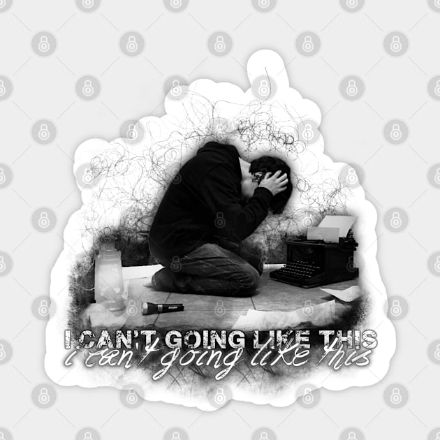 Alan Wake 'I can't going like this....' - white version - Alan Wake ...