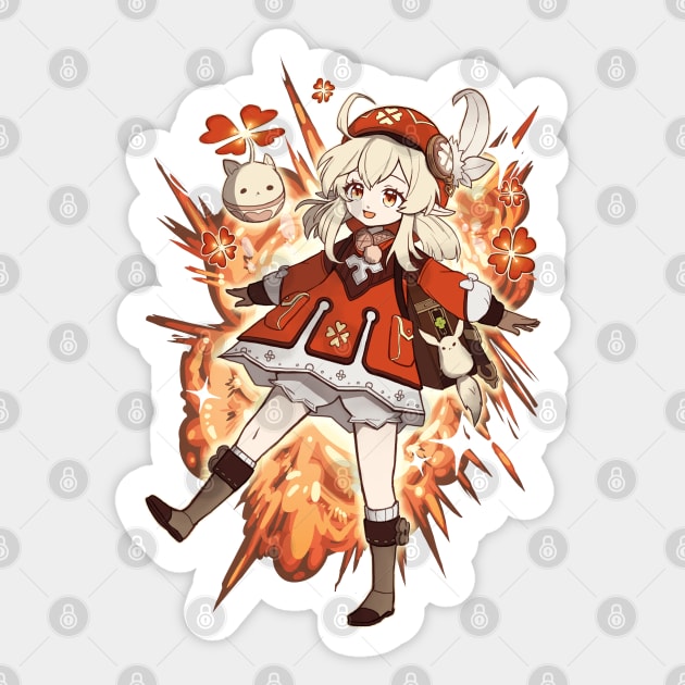Klee - Genshin Impact - Klee - Sticker | TeePublic