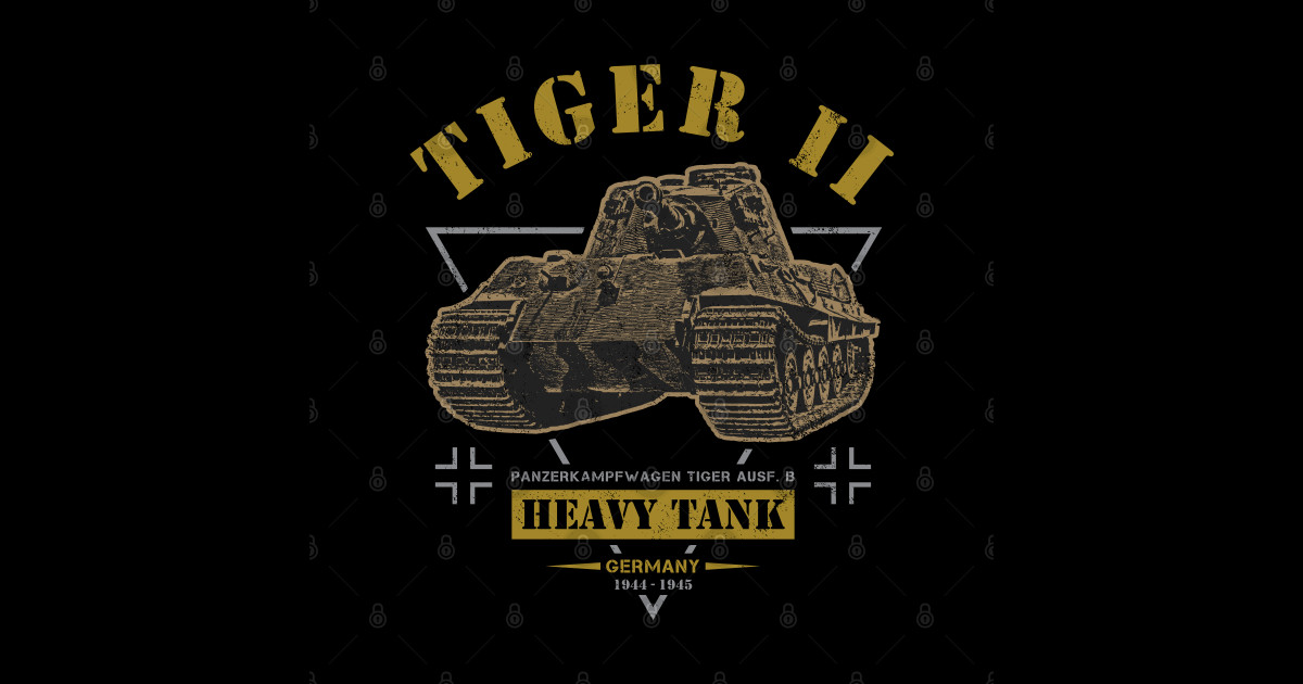 Tiger II Heavy Tank - Ww2 Tank - Sticker | TeePublic